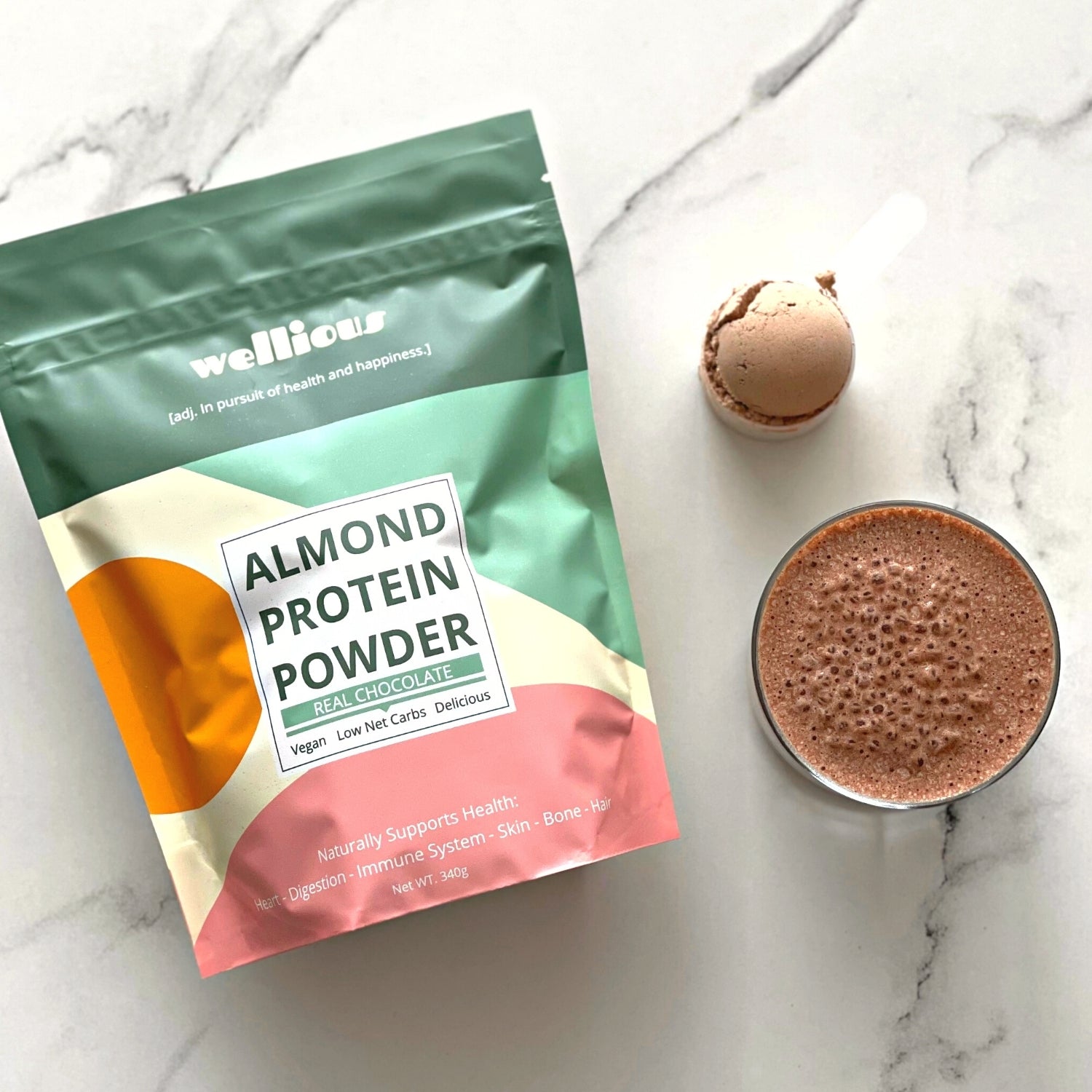 HealthyGirl Kitchen x Wellious | Peanut Butter Chocolate Protein Powde ...